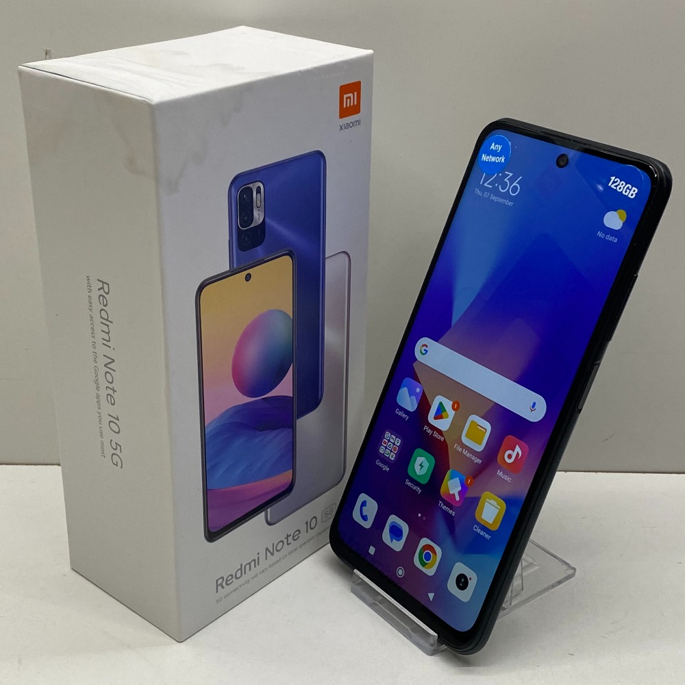 Pre-owned Redmi Note 10 5G Unlocked Model M2103K19G 128GB Graphite Grey ...